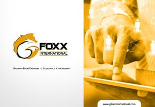 About GFOXX International Inc - Company Profile | PDF
