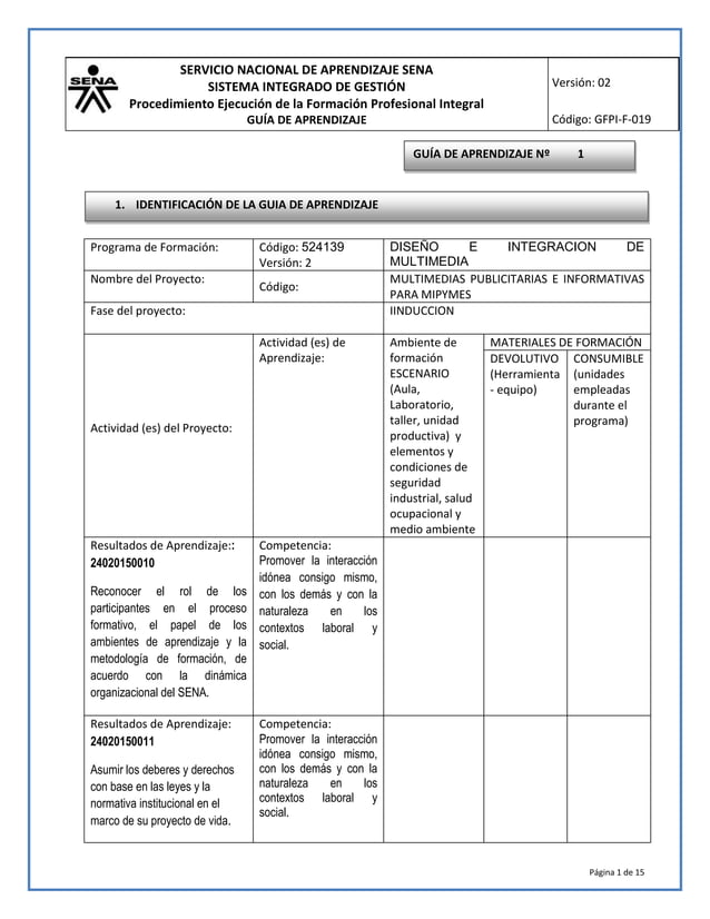 Gfpi f-019 formato-guia_de_aprendizaje | PDF