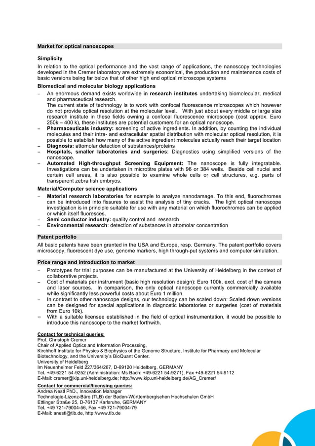 GFP Super resolution microscopy | PDF