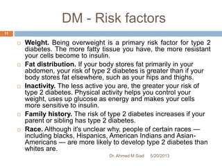 Diabetes mellitus | PPT