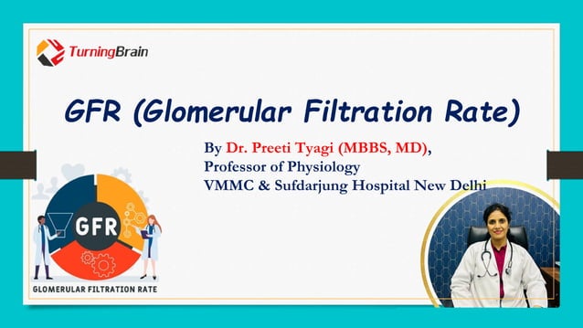 GFR (Glomerular Filtration Rate) - Physiology | PDF