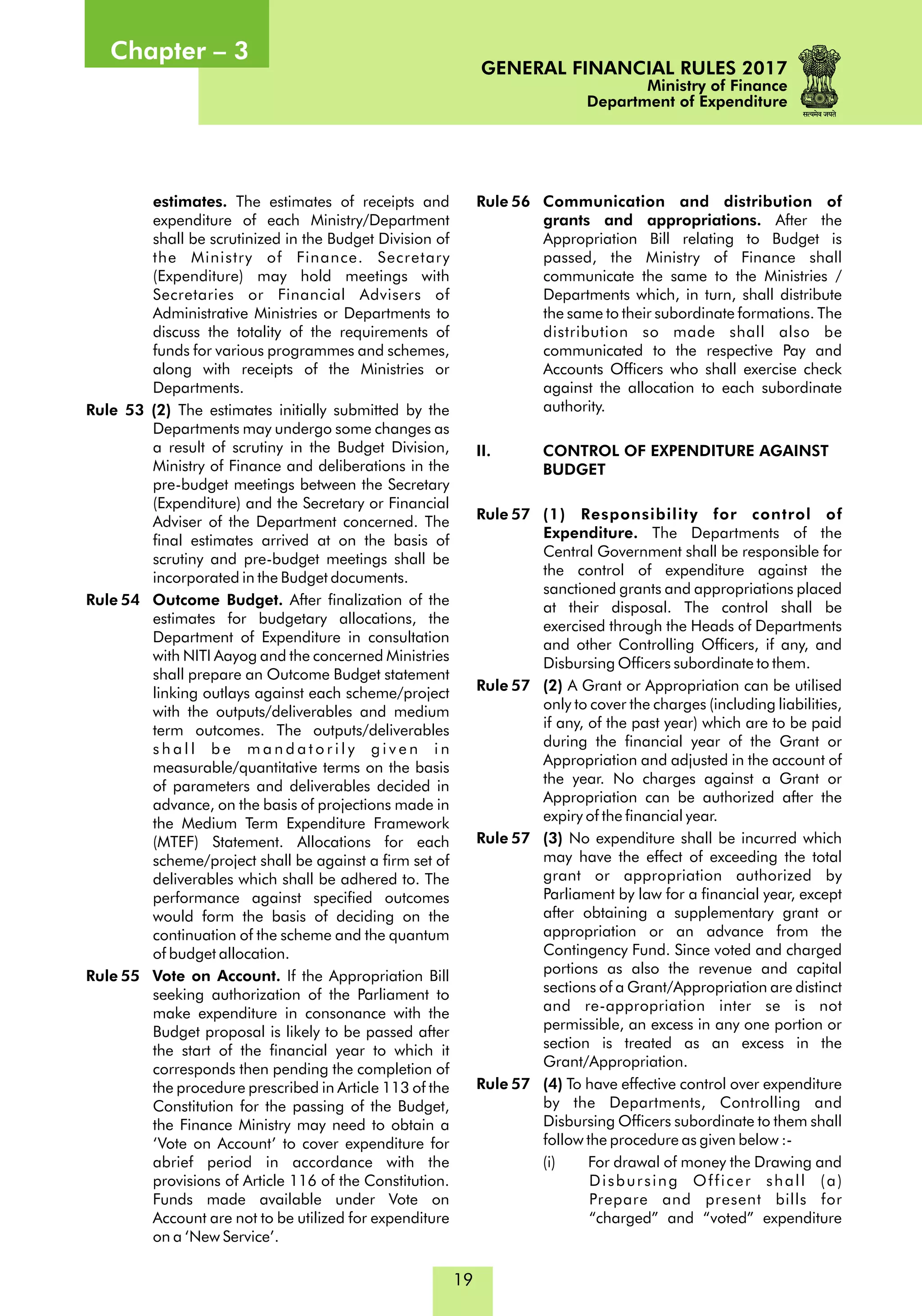 General Financial Rules 2017 GFR | PDF