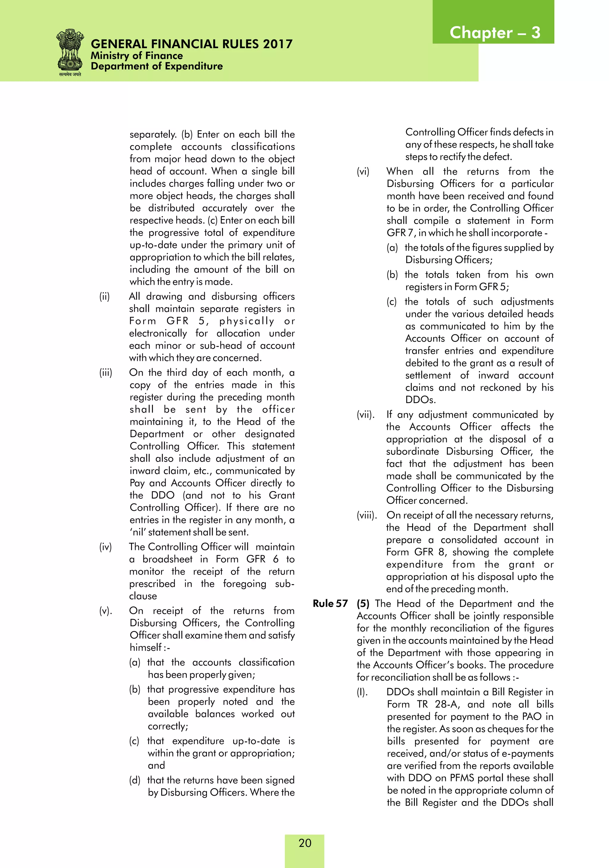 General Financial Rules 2017 GFR | PDF