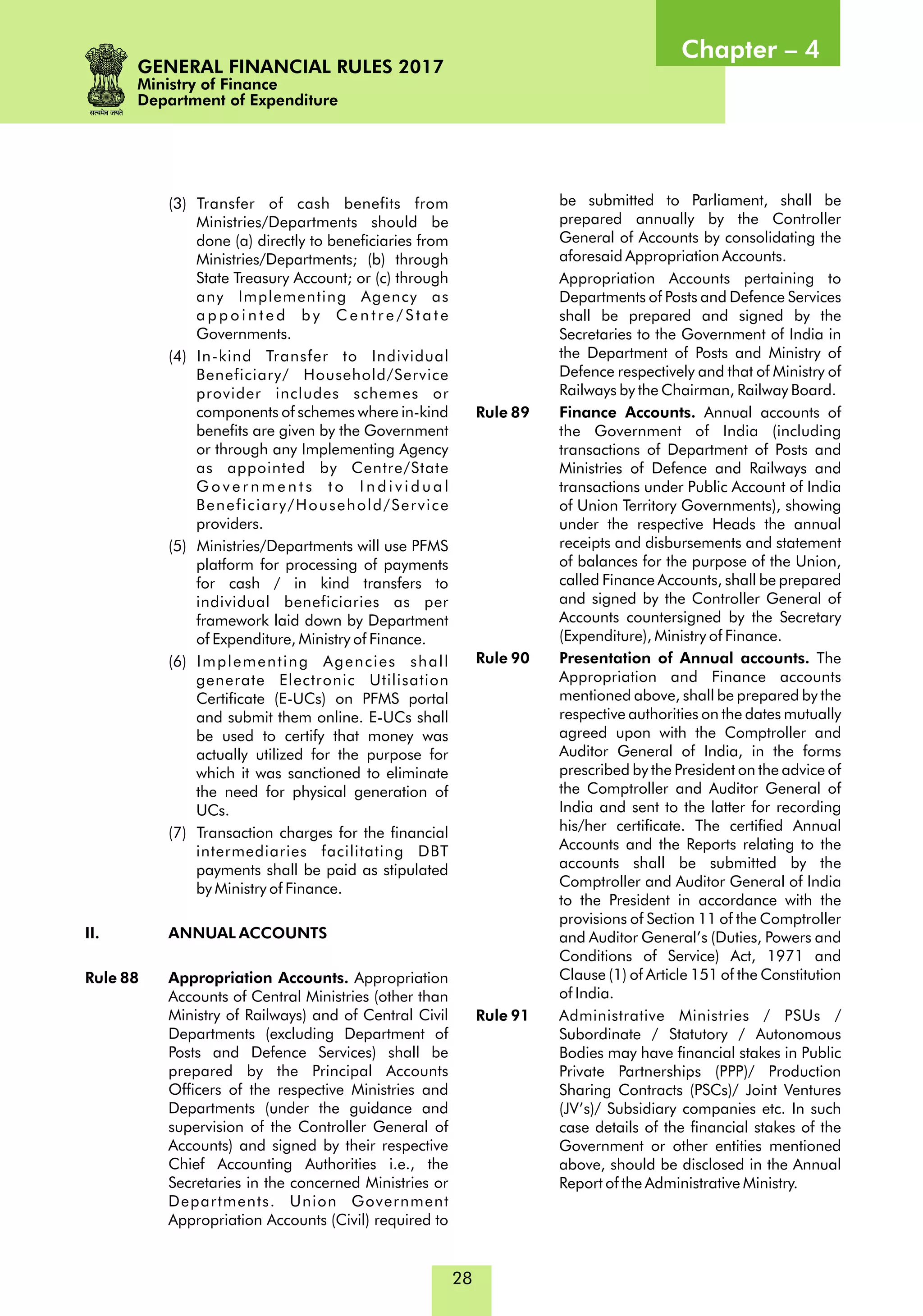 General Financial Rules 2017 GFR | PDF