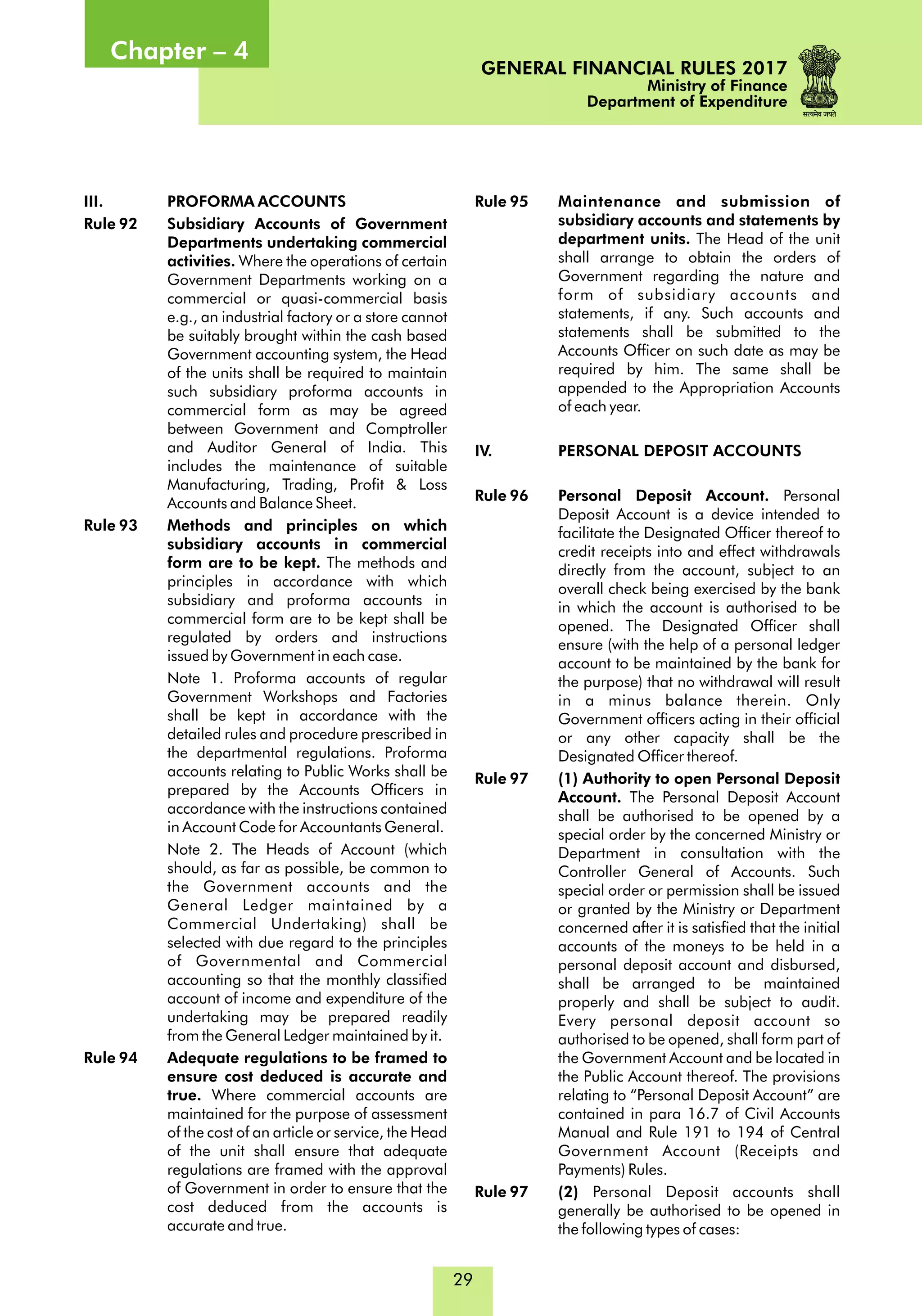 General Financial Rules 2017 GFR | PDF