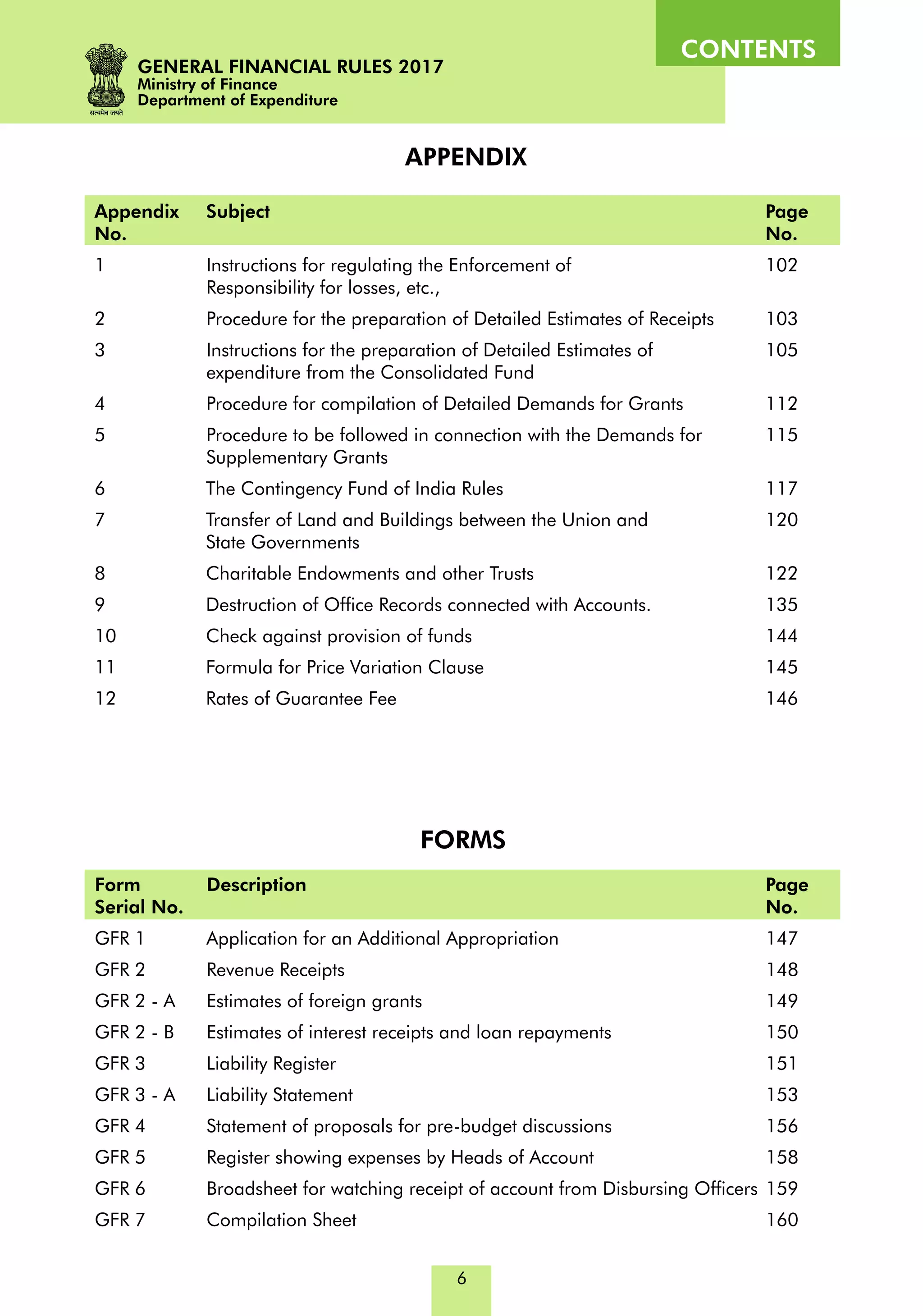 General Financial Rules 2017 GFR | PDF
