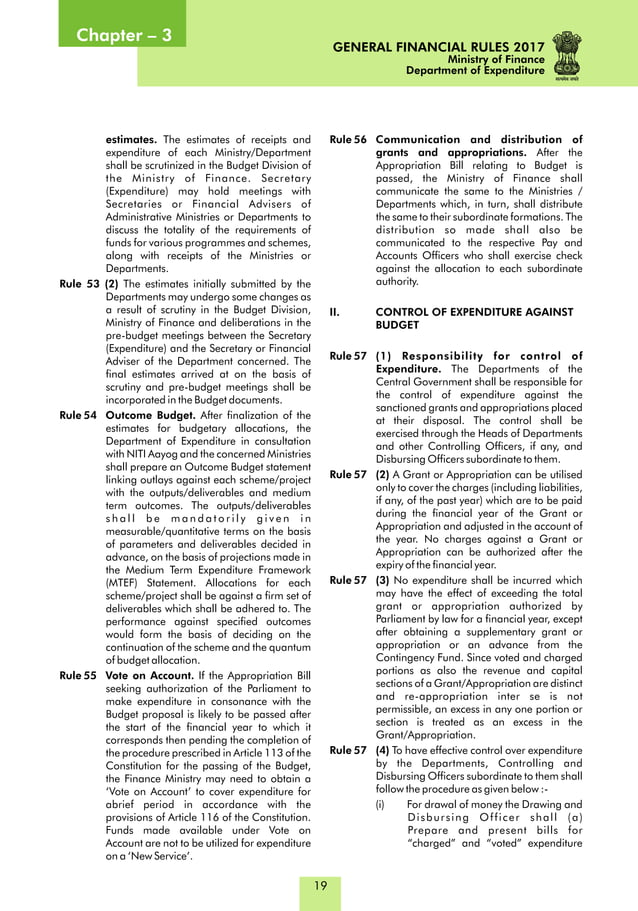 General Financial Rules 2017 GFR | PDF