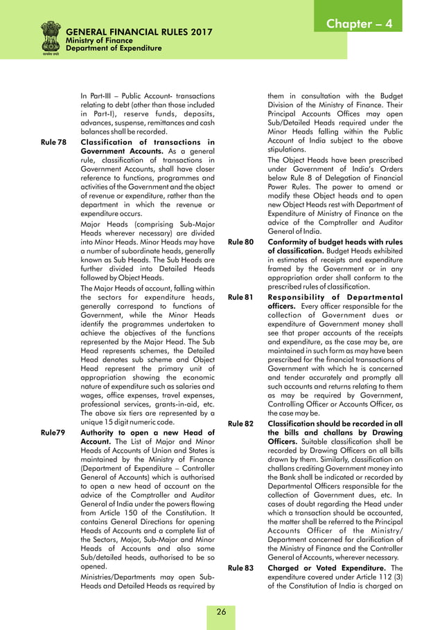 General Financial Rules 2017 GFR | PDF
