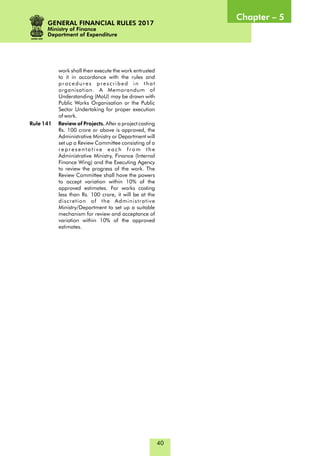 General Financial Rules 2017 GFR | PDF