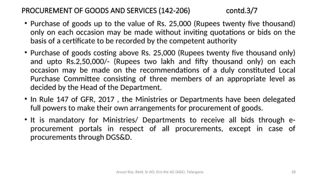 GFR 2017 ppt updated up to 2023 for govt purpose use | PPT