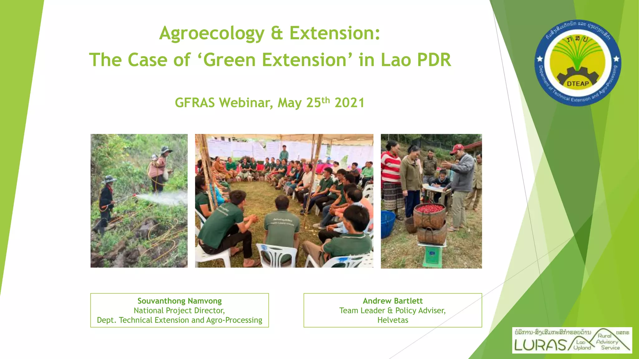 GFRAS - agroecology and extension - Laos case.pptx