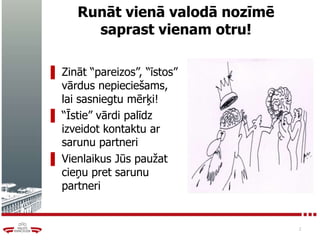 Gunta Freimane: Skaidrība NVO aktuālajā terminoloģijā | PPTX