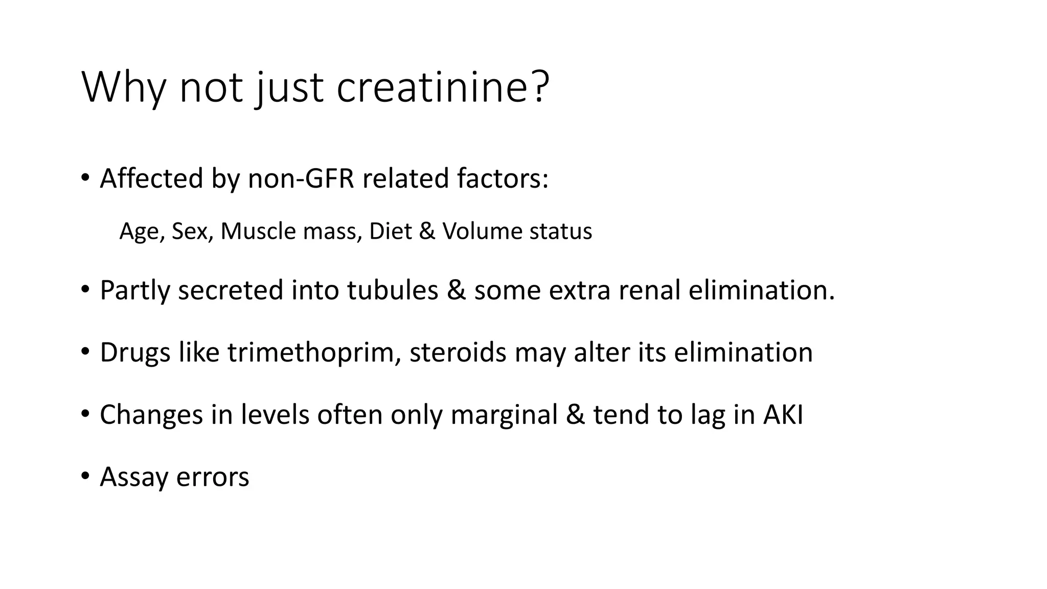 Gfr Estimationpptx Endocrine And Metabolic Diseases Diseases And