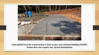 Glass Fiber Reinforced Gypsum (GFRG) Panel | PPTX