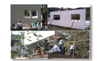 Building system using GFRG panels | PPTX