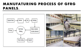 Building system using GFRG panels | PPTX