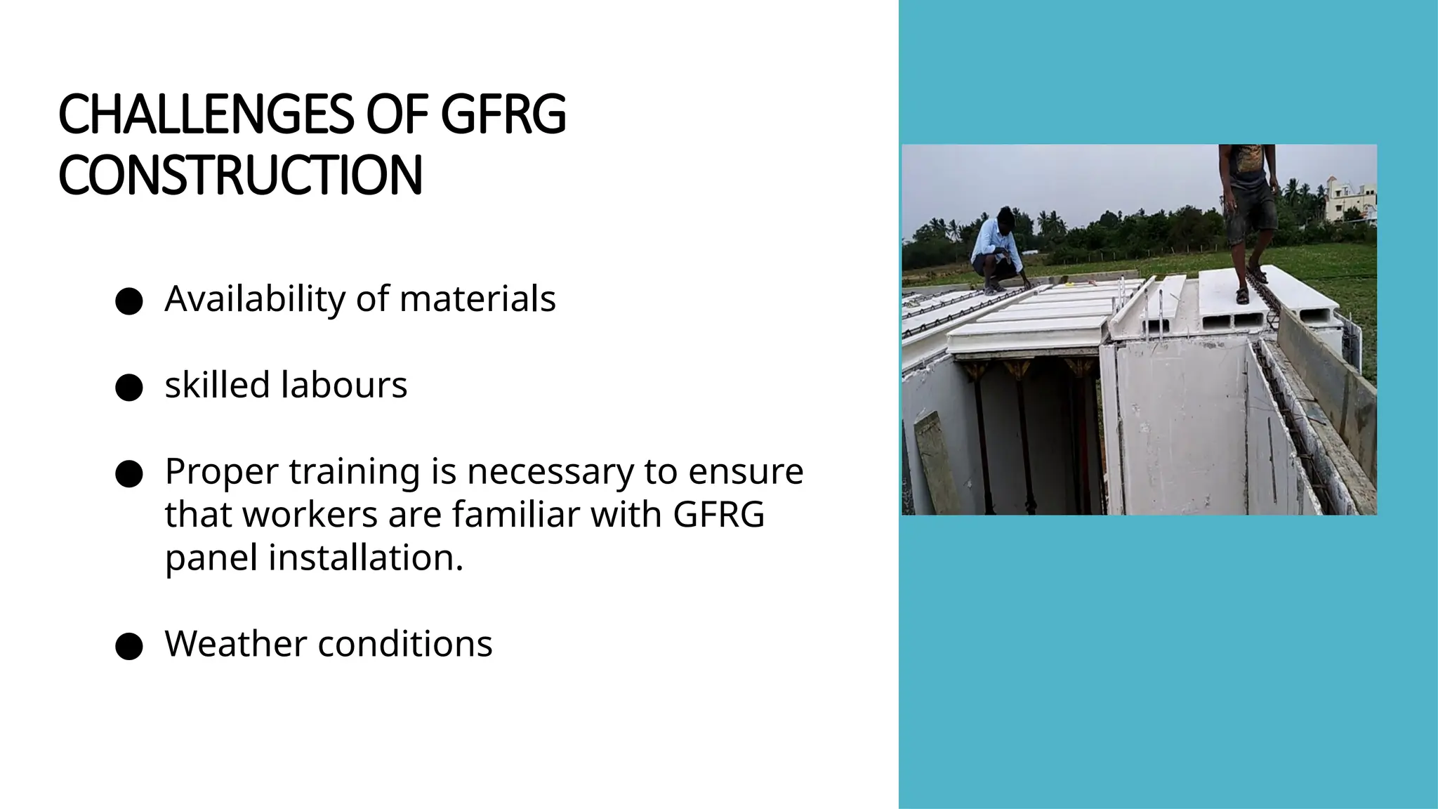 GFRG ppt.pptx (glass fiber reinforced gypsum panel | PPTX