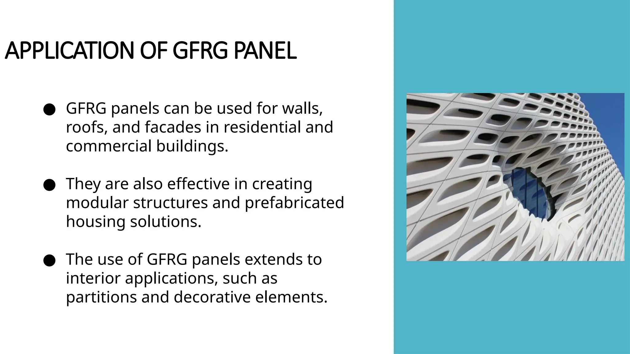 GFRG ppt.pptx (glass fiber reinforced gypsum panel | PPTX