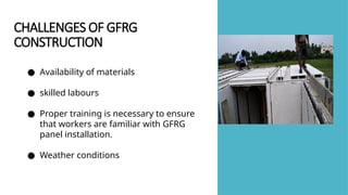 GFRG ppt.pptx (glass fiber reinforced gypsum panel | PPTX