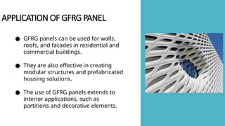 GFRG ppt.pptx (glass fiber reinforced gypsum panel | PPTX | Remodeling ...