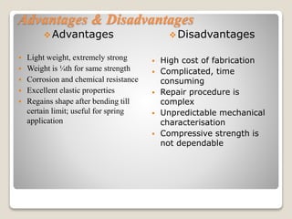 Fabrication of GFRP(composite) leaf spring | PPTX