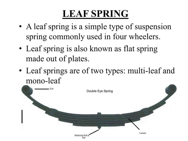 Fabrication of GFRP(composite) leaf spring | PPTX