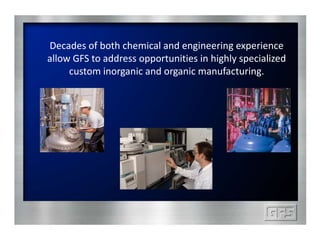 Gfs chemicals electronics ii presentation | PPTX