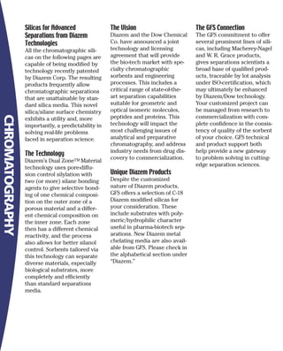 GFS Chemicals Chromatography Brochure | PDF