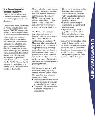 GFS Chemicals Chromatography Brochure | PDF