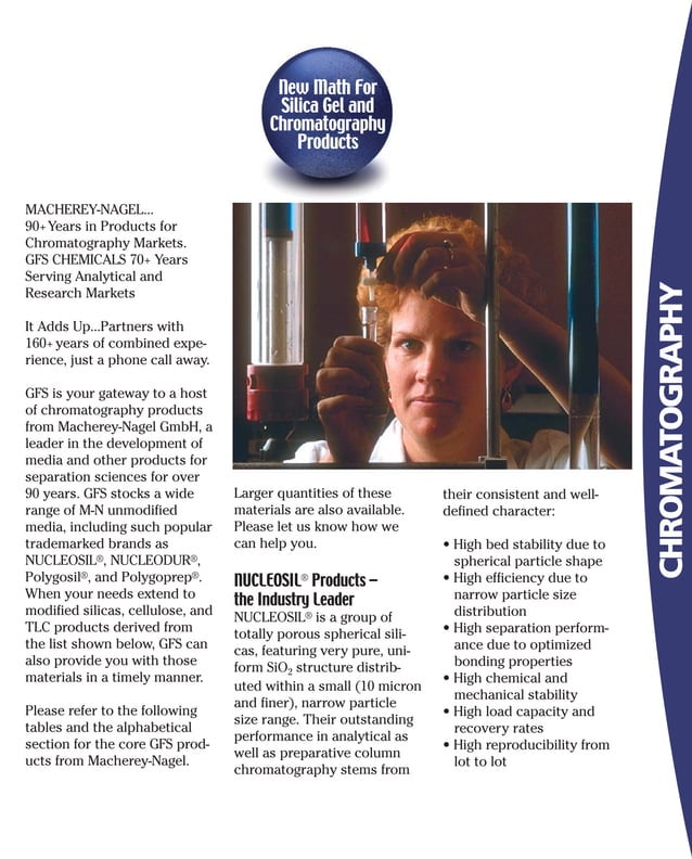 GFS Chemicals Chromatography Brochure | PDF