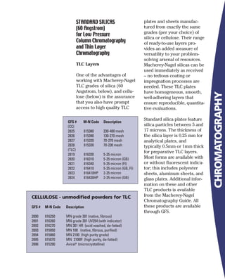 GFS Chemicals Chromatography Brochure | PDF