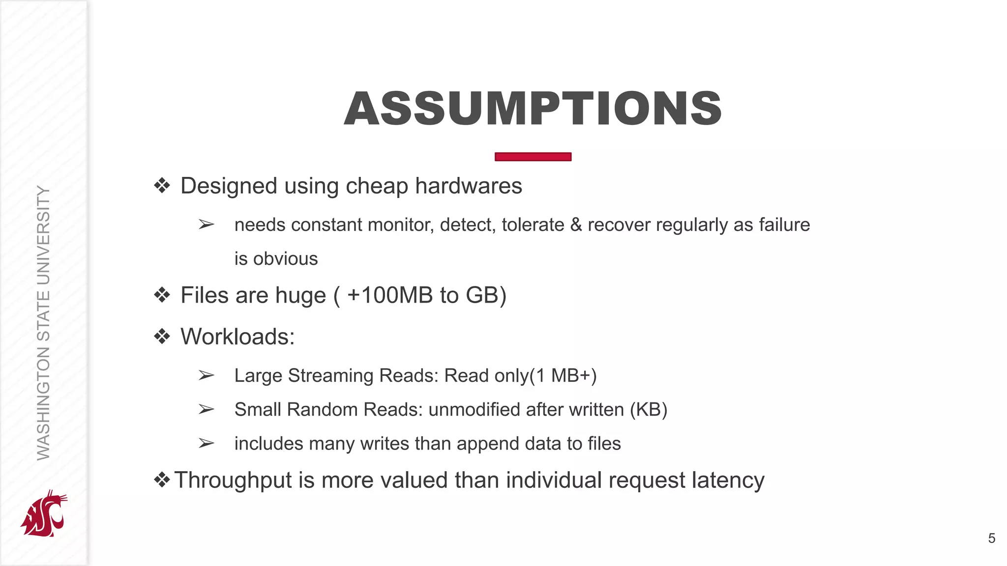 Google File System - GFS Presentation Slides PPT | PDF