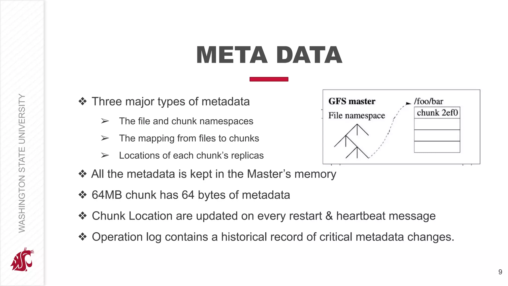Google File System - GFS Presentation Slides PPT | PDF