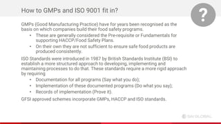 Introduction to GFSI Schemes - SAI Global | PDF | Agriculture | Industries