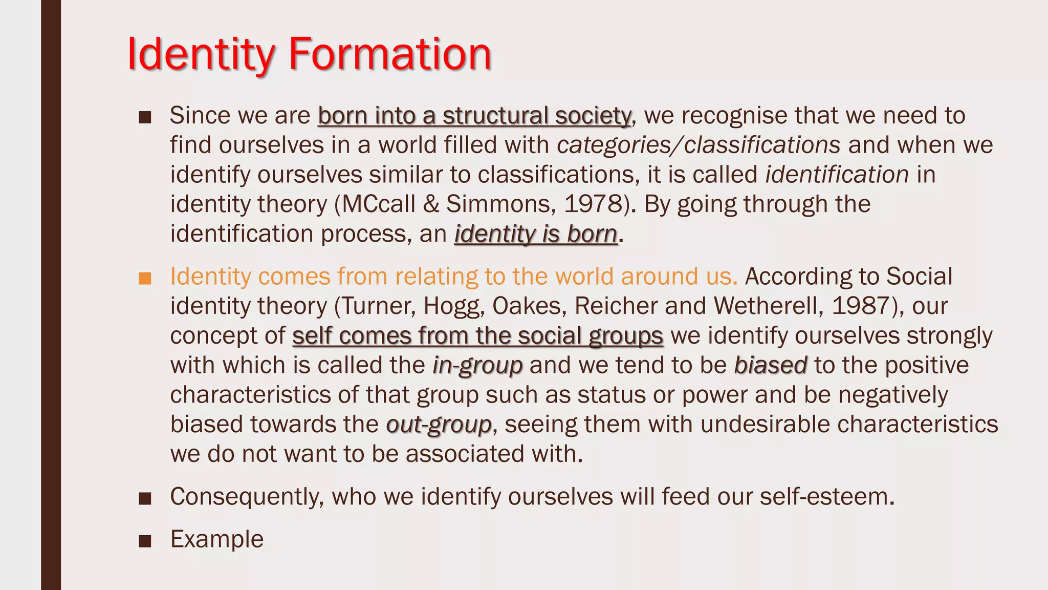 Identity: Who are you? | PDF