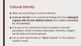Identity: Who are you? | PPT