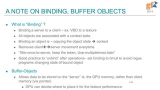 GFX Part 3 - Vertices and interactions in OpenGL | PPT