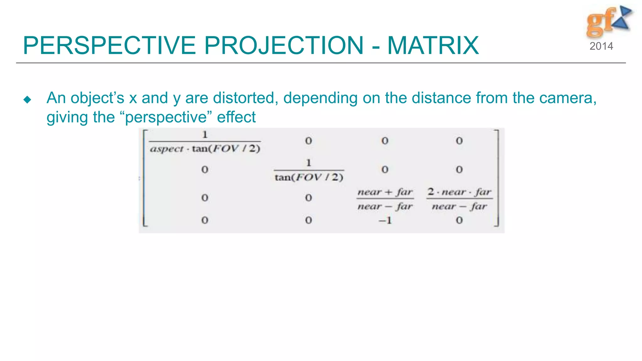 Gfx Part 5 Introduction To Object Transformations In Opengl Es Ppt 4779