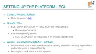 GFX Part 7 - Introduction to Rendering Targets in OpenGL ES | PPT