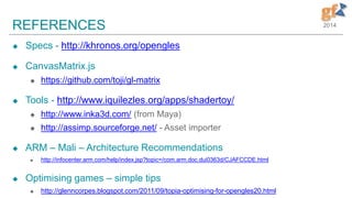 GFX Part 7 - Introduction to Rendering Targets in OpenGL ES | PPT