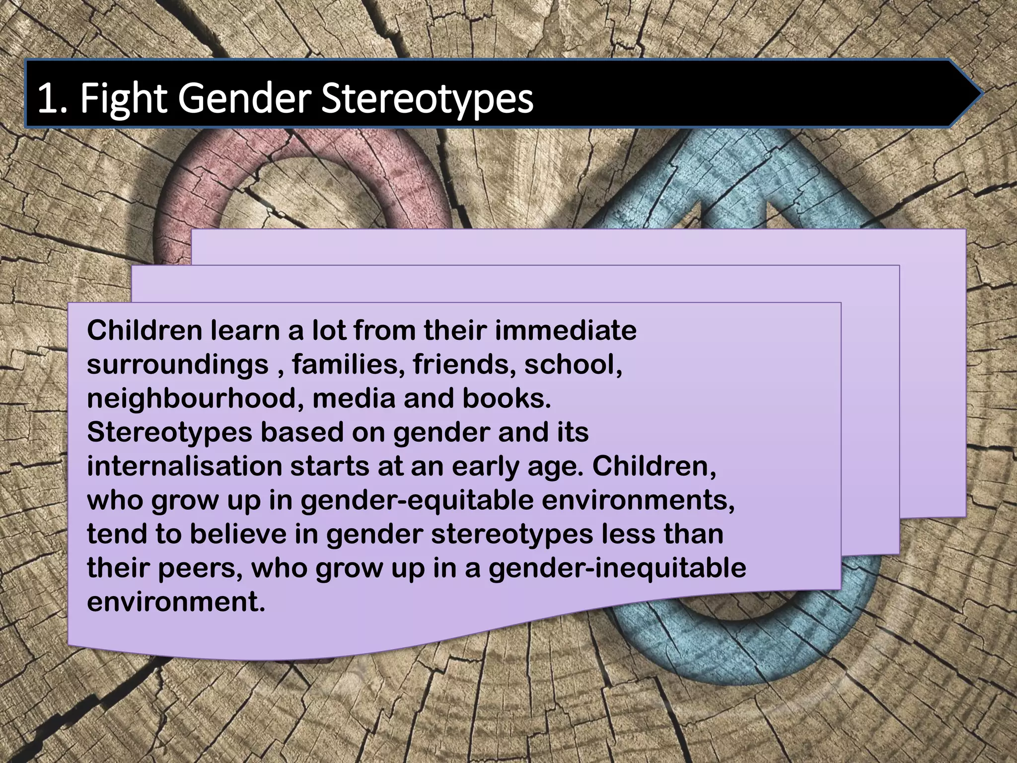 Promotion of gender equality in our society | PDF