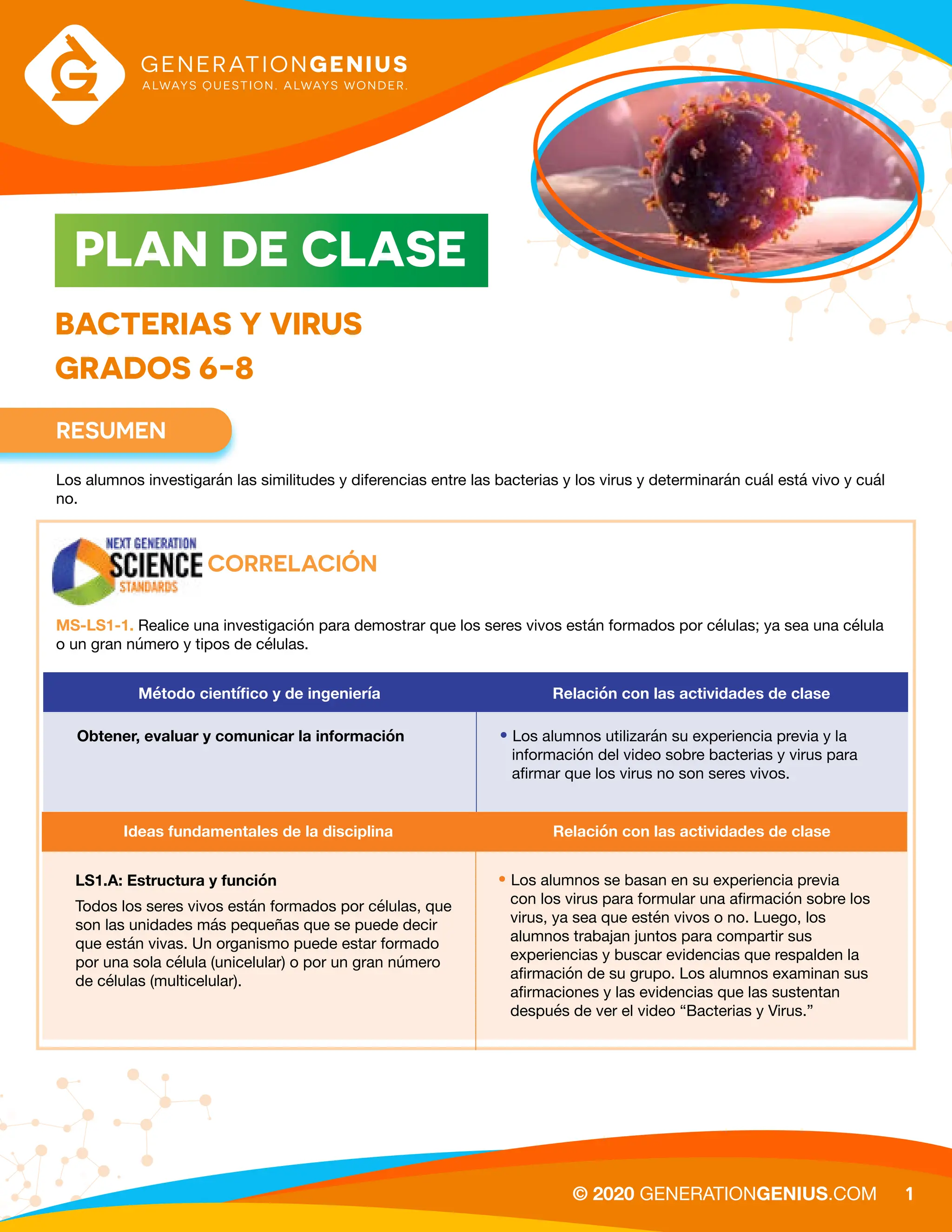 GG-Bacteria-and-Viruses- para adolecentes pdf | PDF