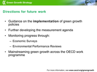 Green Growth Strategy: Overview – OECD | PPT
