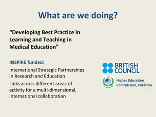 International collaboration in learning and teaching- Higher Education ...