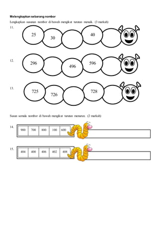 Gg4 matematik tahun 2 | DOCX