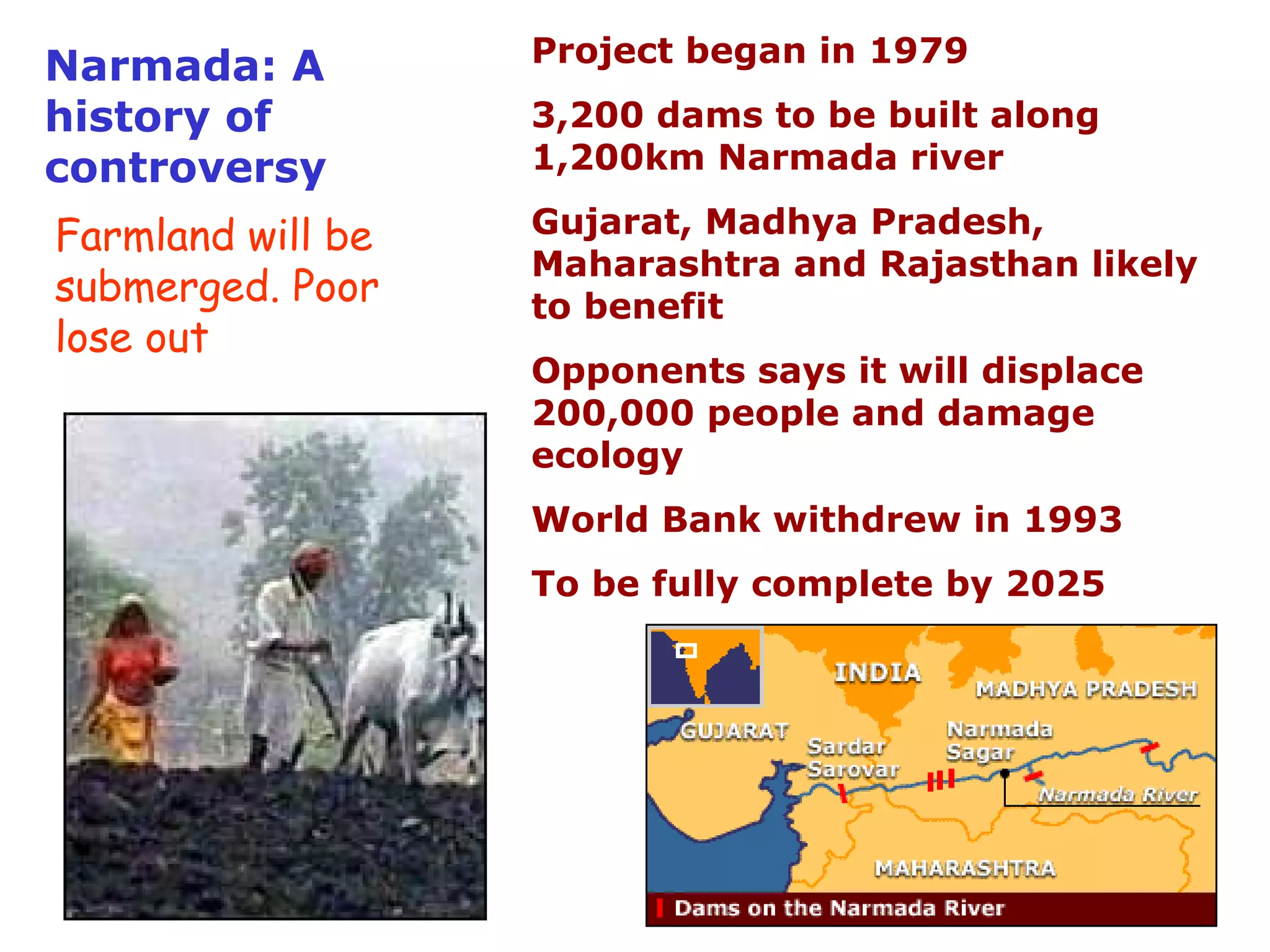 narmada river scheme con | PPT