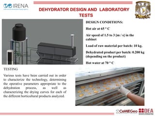 IIDEA´S Installation and geothermal food dehydration testing system | PPT