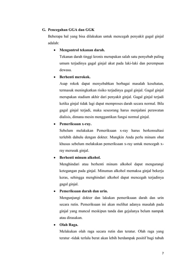 GAGAL GINJAL AKUT DAN KRONIS | PDF