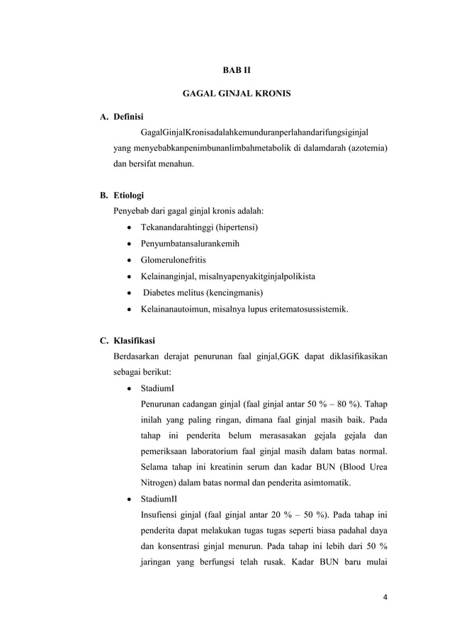 GAGAL GINJAL AKUT DAN KRONIS | DOCX