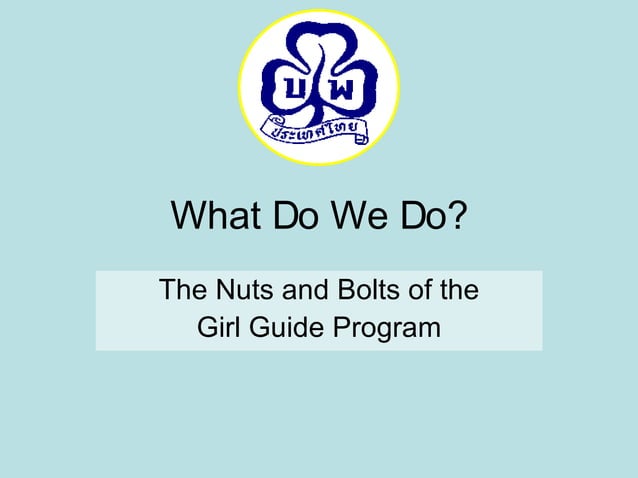 GGAT Basic Leader Training Slides | PPT